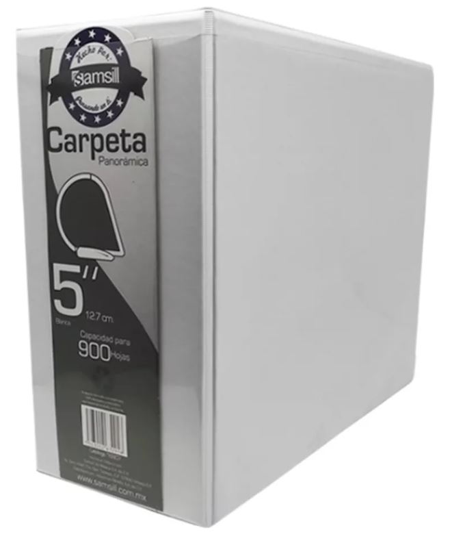 Samsill Carpeta Panorámica Tamaño Carta 5" | kflo®
